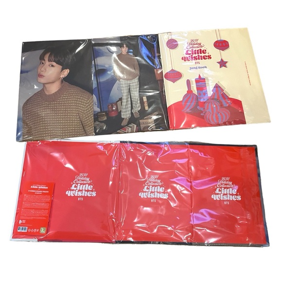 BTS | Other | Bts Little Wishes Jung Kook 3sided Stand Photo Brand New ...